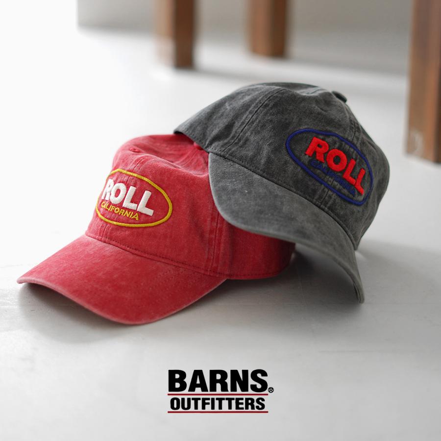 BARNS OUTFITTERS BARNS（バーンズ ） ROLL ベースボールキャップ / メンズ 帽子 ロゴ 刺繍 TWILL BB CAP : ROCOCO Yahoo!店 - 通販 ...