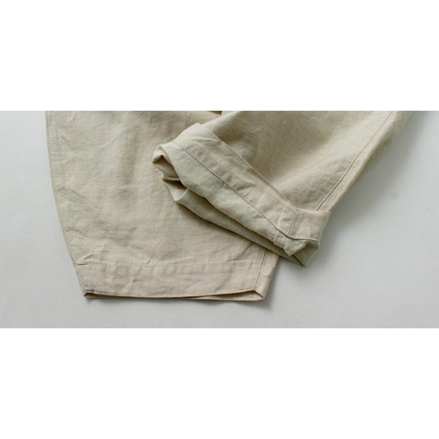 kema designs KEMA DESIGNS（ケマデザインズ） リネンコットンクロス ワイドテーパードイージーパンツ / メンズ ...