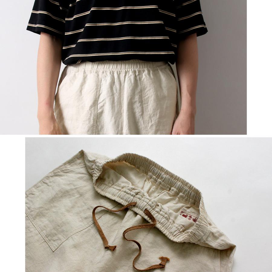 kema designs KEMA DESIGNS（ケマデザインズ） リネンコットンクロス ワイドテーパードイージーパンツ / メンズ ...