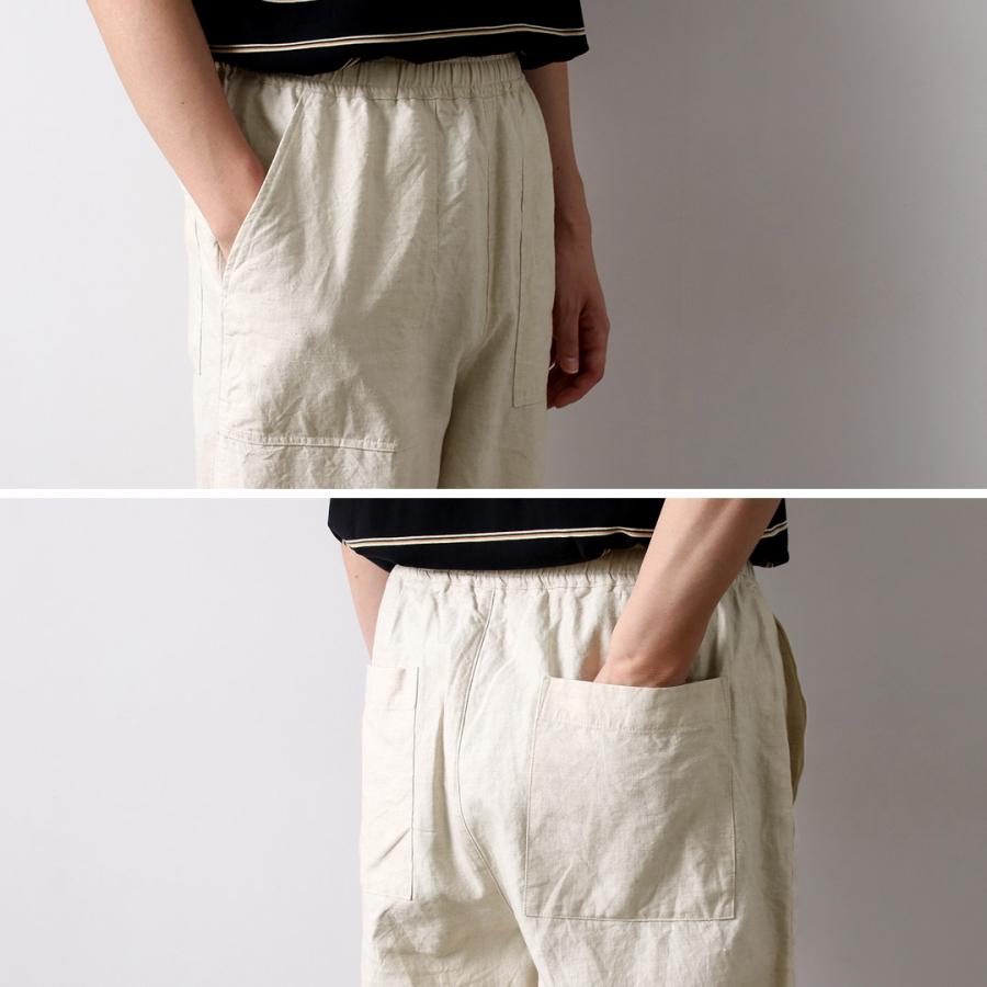 kema designs KEMA DESIGNS（ケマデザインズ） リネンコットンクロス ワイドテーパードイージーパンツ / メンズ ...