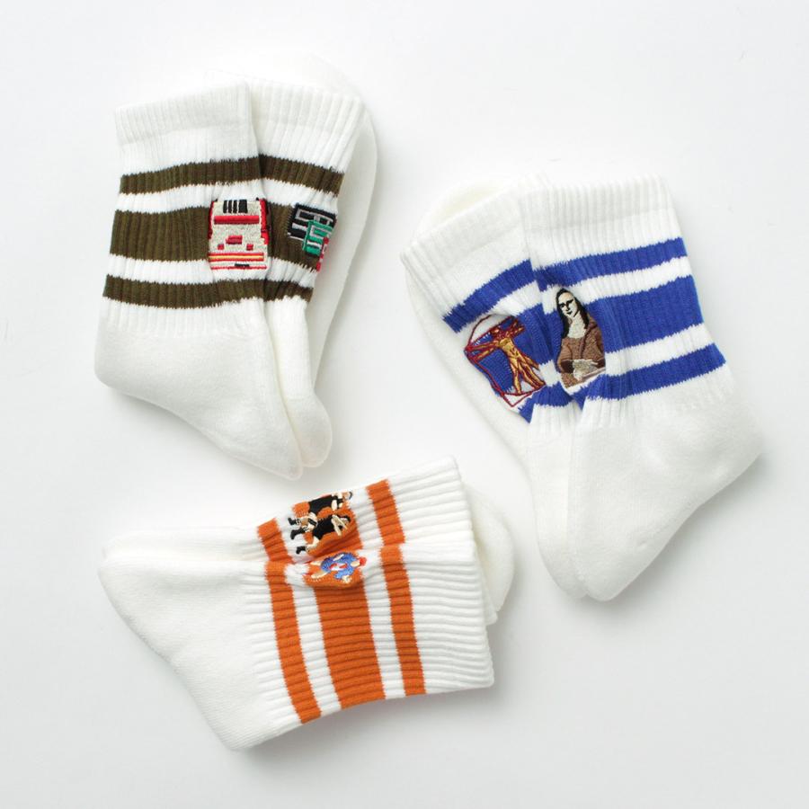 decka Quality socks DECKA QUALITY SOCKS（デカ） 刺繍 スケーターソックス / メンズ レディース ...