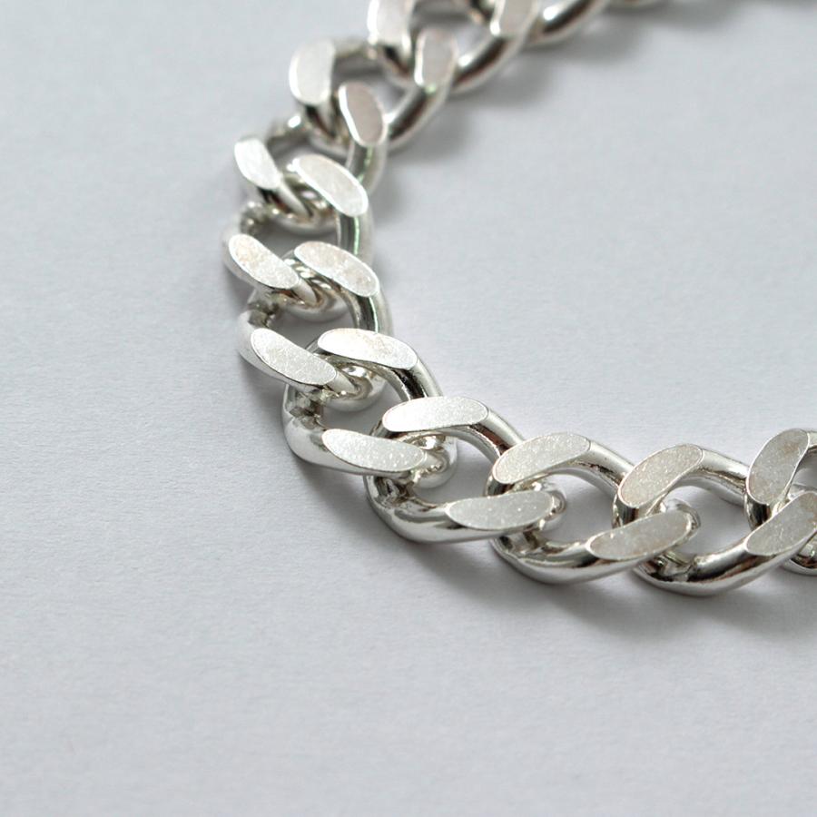 ROCOCO TMW（トラディショナルモダンワークス） スターリングシルバー カーブチェーンブレスレット 喜平チェーン / メンズ シルバー925 : ROCOCO Yahoo!店 - 通販 ...