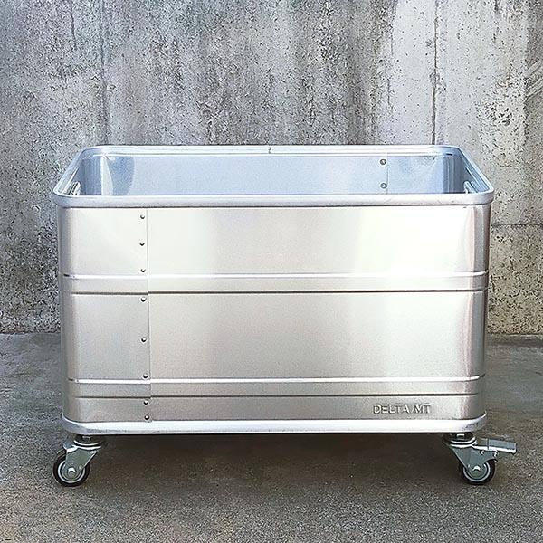 DELTA/MT UtilityST 73 アルミコンテナ Wheel（アルミニウム） SB-U73W フタなしモデル車輪付き ...