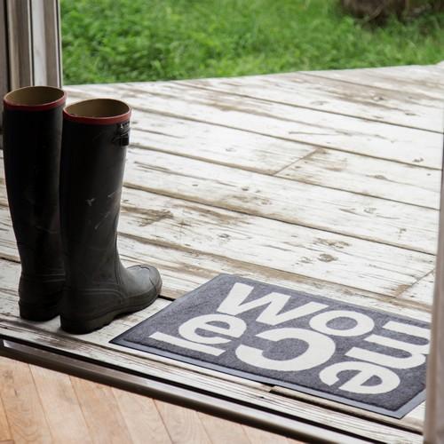 TERRACE MAT by TYPOGRAPHY テラス（外用）マット Sサイズ （39.5×57.5cm） : 8-202 ...