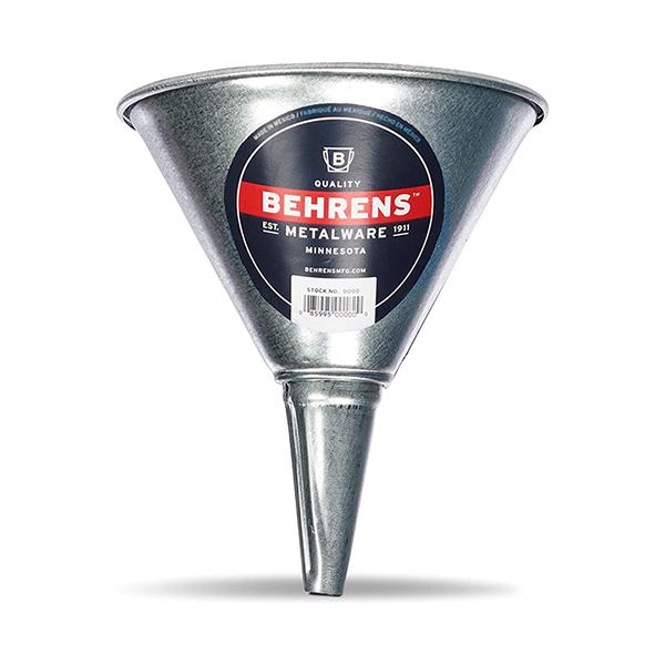 BEHRENS 1クォートスチールファンネル GF51 : rodcontrol - 通販 - Yahoo!ショッピング