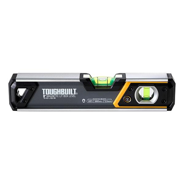 TOUGHBUILT 9in LEDマグネット水平器 TB-H2-L-9LH-M : rodcontrol - 通販 - Yahoo!ショッピング