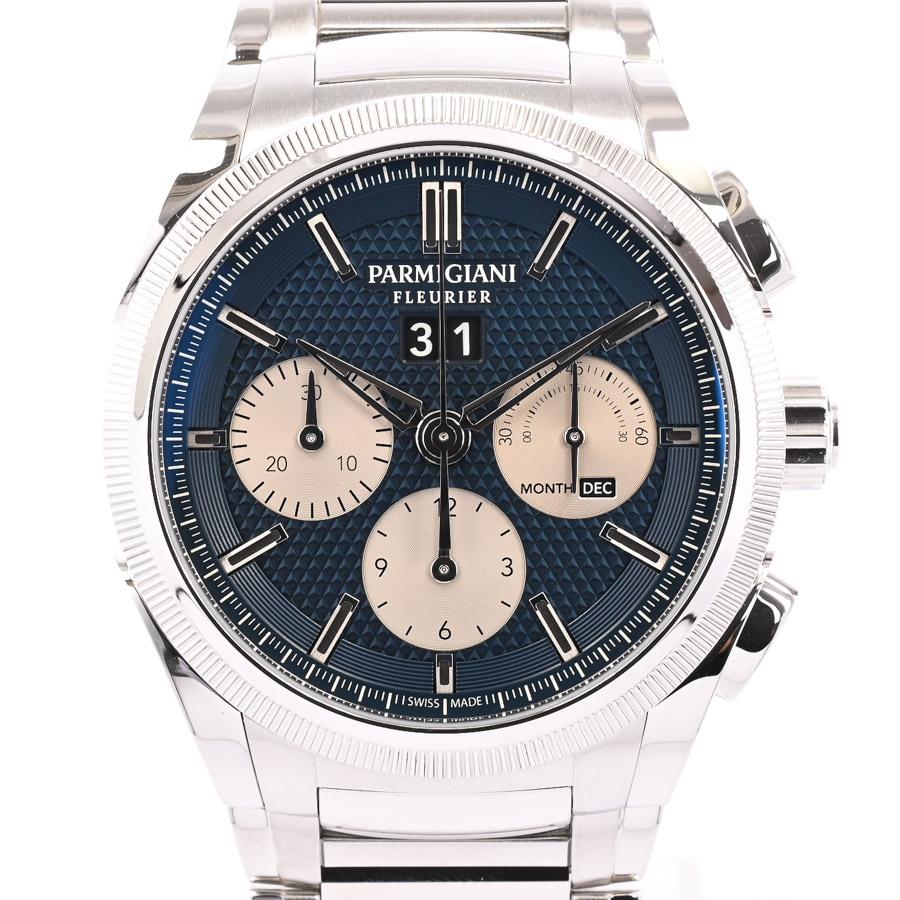 パルミジャーニフルーリエ トンダグラフGT YOSHIDAスペシャル 腕時計 PFS906-1020002-10018 ブルー メンズ 中古A ...