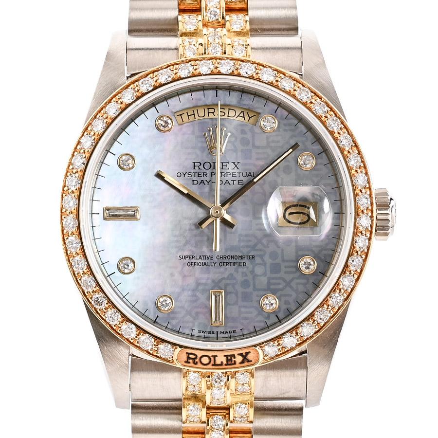 ROLEX ロレックス デイデイト 腕時計 18129A BIC 9番 ブルーシェル メンズ 中古A品 : ロデオドライブ-Yahoo!ショップ - 通販 - Yahoo!ショッピング