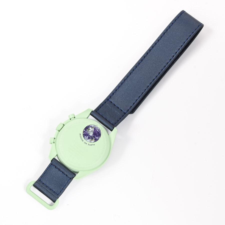 Swatch スウォッチ MISSION ON EARTH 腕時計 SO33G100 ブルー Swatch スウォッチ MISSION ON EARTH 腕時計 SO33G100 ブルー