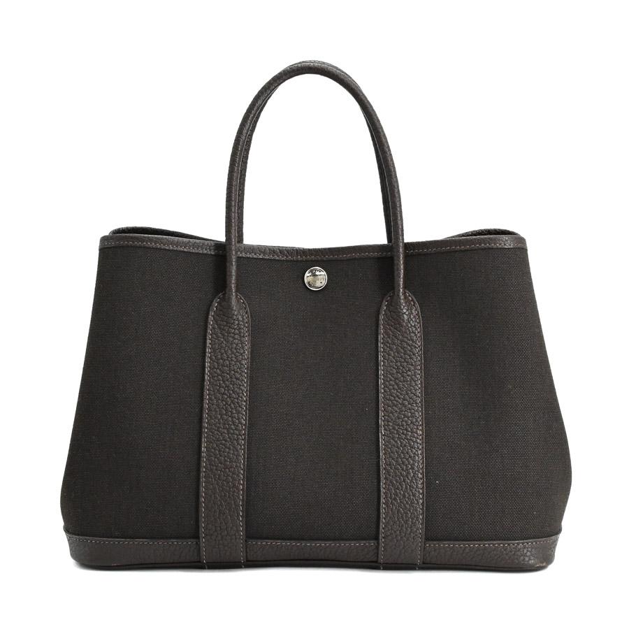 HERMES エルメス ガーデンパーティTPM ハンドバッグ ダークブラウン レディース Y 2020年 中古AB品 : ロデオドライブ-Yahoo!ショップ - 通販 - Yahoo!ショッピング