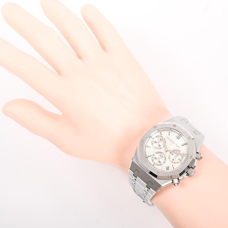 AUDEMARS PIGUET オーデマピゲ ロイヤルオーク クロノグラフ 50th 腕時計 26240ST.OO.1320ST.03 シルバー メンズ 中古A品 : ロデオドライブ ...