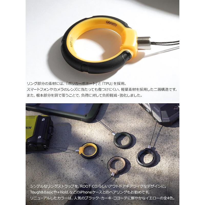 ROOT CO. CO ルートコー iphone スマホ ストラップ リングストラップ GRAVITY RING STRAP Ver.2 GRST-4333 : RODEO BROS - 通販 ...