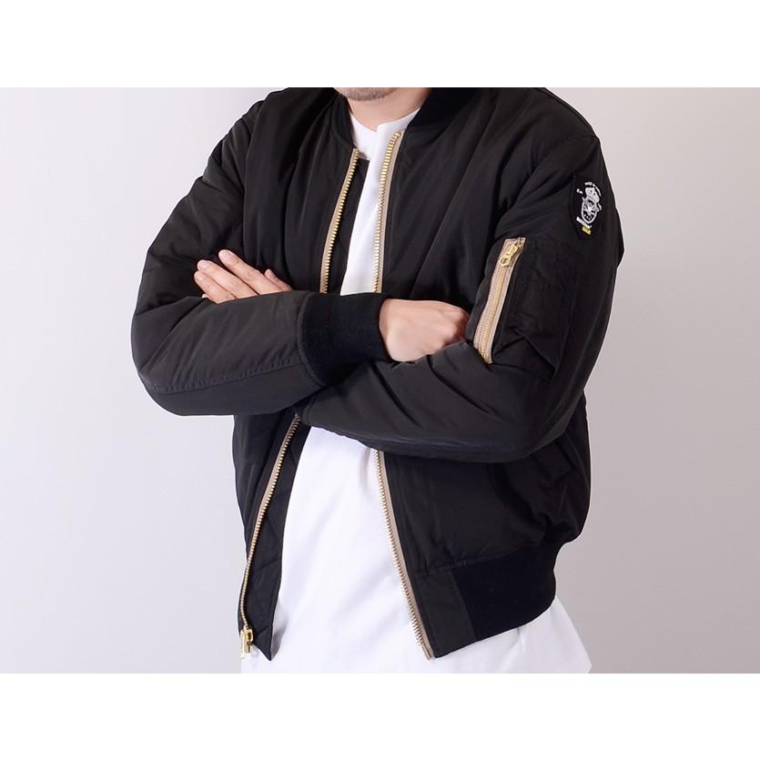 HOUSTON（ヒューストン） ゴールド HOUSTON GOLD MA-1 大きいサイズ