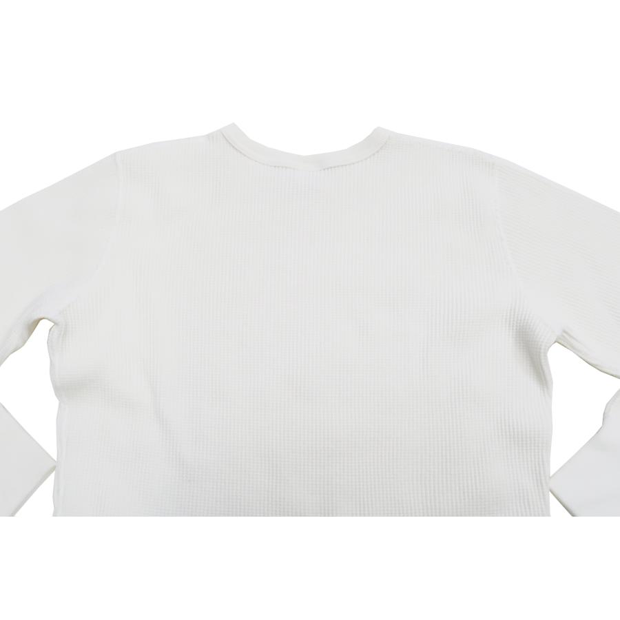 STUDIO D'ARTISAN ステュディオダルチザン ヘビーサーマル 長袖Tシャツ ダルチ ワッフル 無地 ロンT 9936 ホワイト ...