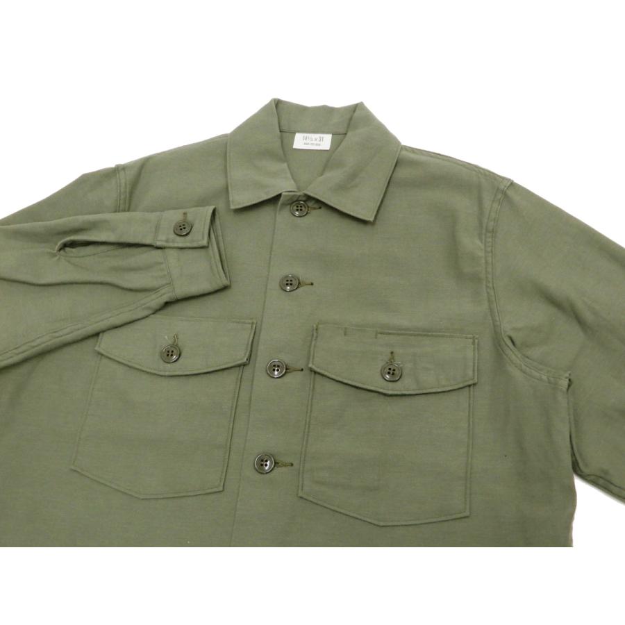 バズリクソンズ ユーティリティシャツ Buzz Rickson's 無地 OG-107 ミリタリー 長袖シャツ BR28607 新品 ...