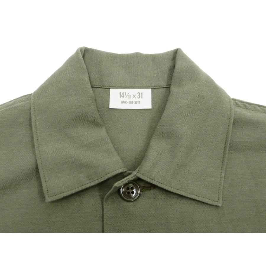 バズリクソンズ ユーティリティシャツ Buzz Rickson's 無地 OG-107 ミリタリー 長袖シャツ BR28607 新品 ...