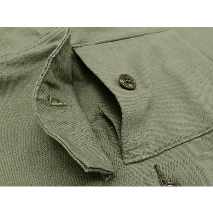 バズリクソンズ ユーティリティシャツ Buzz Rickson's 無地 OG-107 ミリタリー 長袖シャツ BR28607 新品 ...