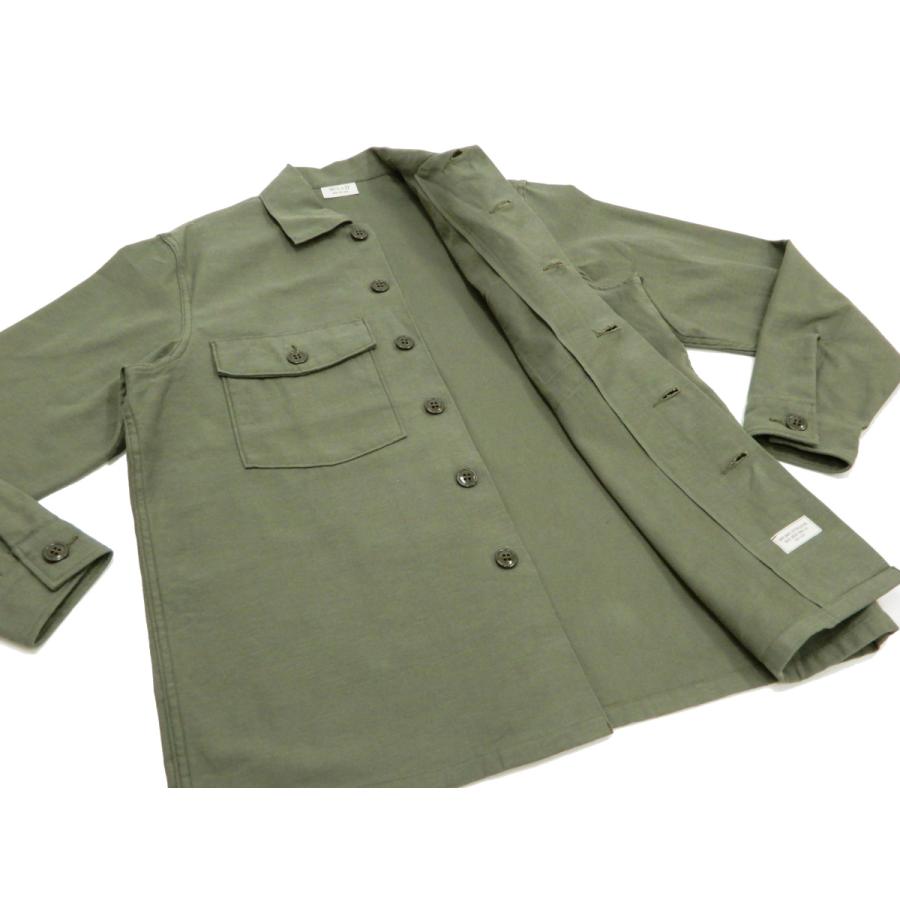 バズリクソンズ ユーティリティシャツ Buzz Rickson's 無地 OG-107 ミリタリー 長袖シャツ BR28607 新品 ...
