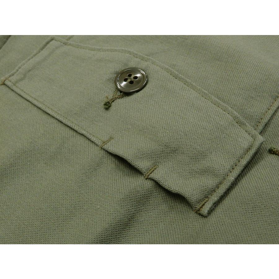 バズリクソンズ ユーティリティシャツ Buzz Rickson's 無地 OG-107 ミリタリー 半袖シャツ BR38671 新品 ...