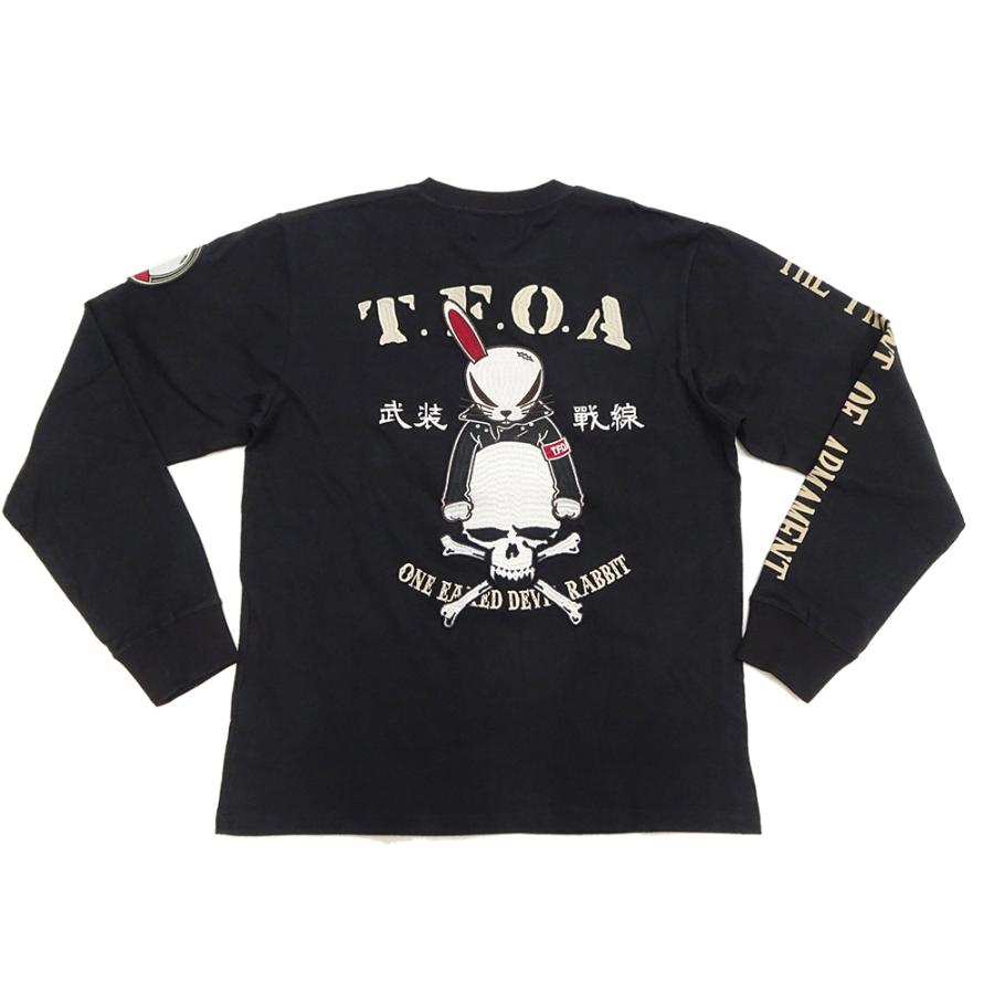 クローズ×ワースト 長袖Tシャツ デスラビット ロンT 武装戦線 T.F.O.A.