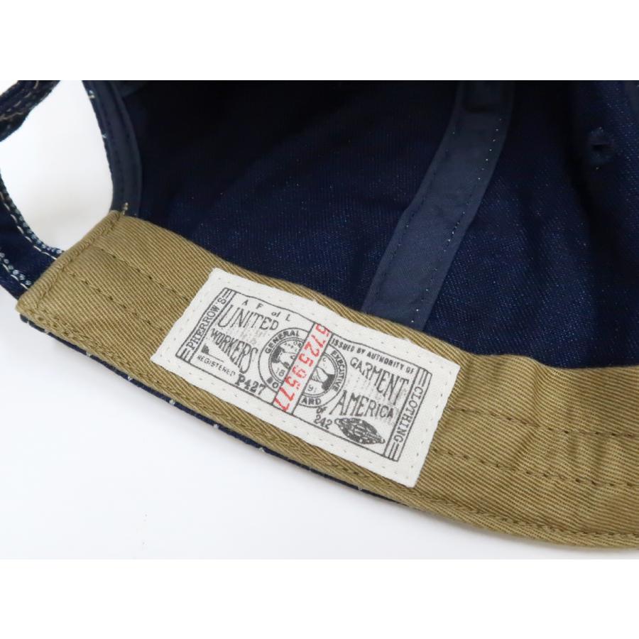 Pherrow's フェローズ ワークキャップ Pherrows インディゴ ウォバッシュストライプ 帽子 PWCC1-W 新品 : 服の福助商店 - 通販 - Yahoo!ショッピング