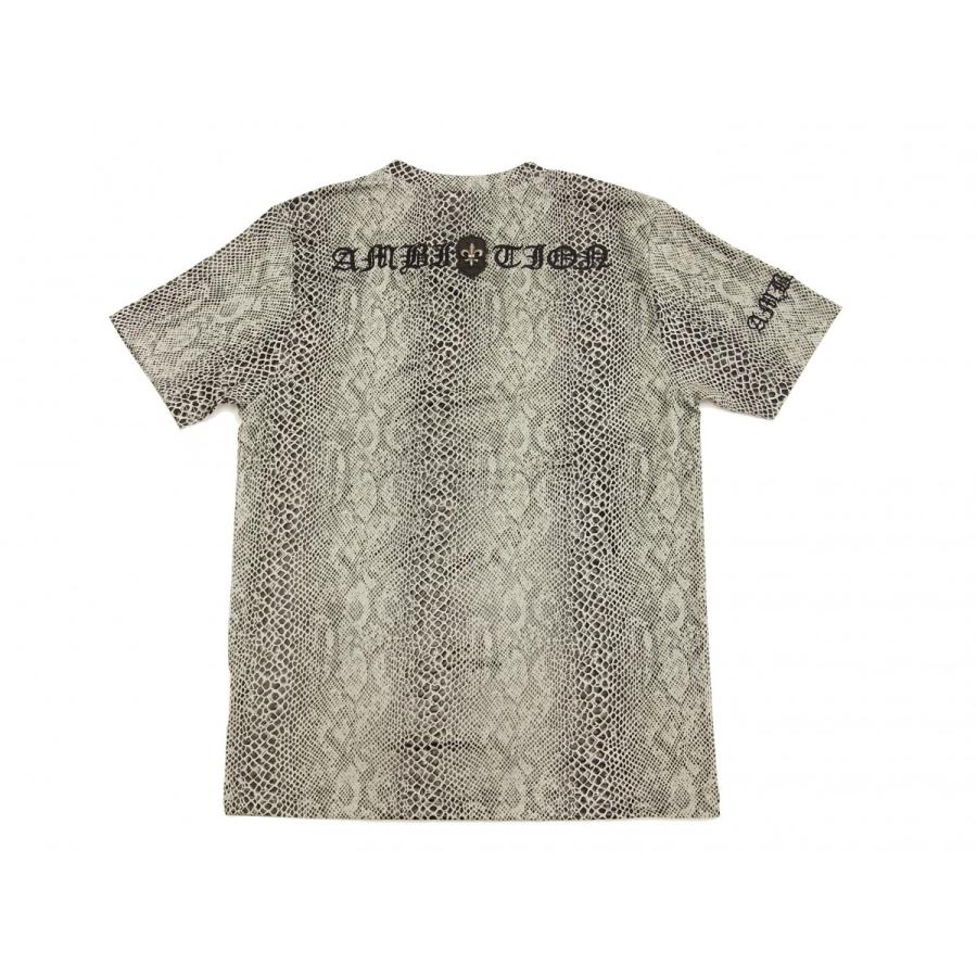 ビーアンビション Tシャツ Be Ambition パイソングラフィック 蛇柄 V