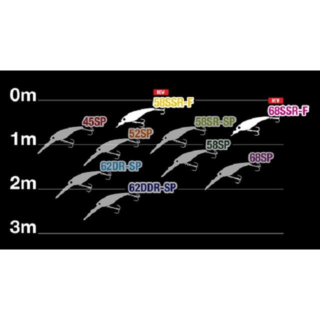 JACKALL ジャッカル★ソウルシャッド58SSR-F★#ハイフラッシュギンクロ : ルアーショップ ロッドマン - 通販 - Yahoo!ショッピング