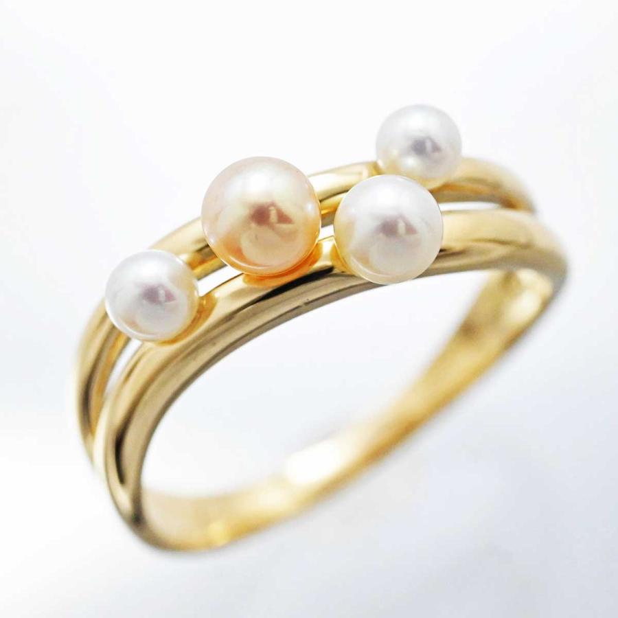 3178☆タサキ TASAKI K18YG イエローゴールド ベビーパール リング 12号 レディース :3178:rodoyamaka - 通販 - Yahoo!ショッピング