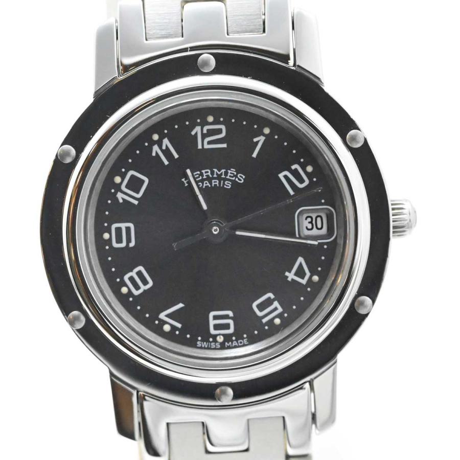 3186☆エルメス HERMES クリッパー CL4.210 ステンレス クォーツ レディース :3186:rodoyamaka - 通販 - Yahoo!ショッピング
