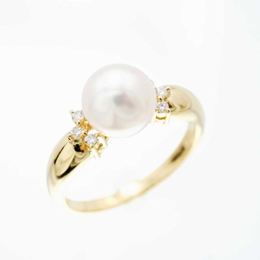 3226☆タサキ TASAKI K18YG イエローゴールド パール ダイヤ0.06ct リング 11号 レディース : rodoyamaka - 通販 - Yahoo!ショッピング