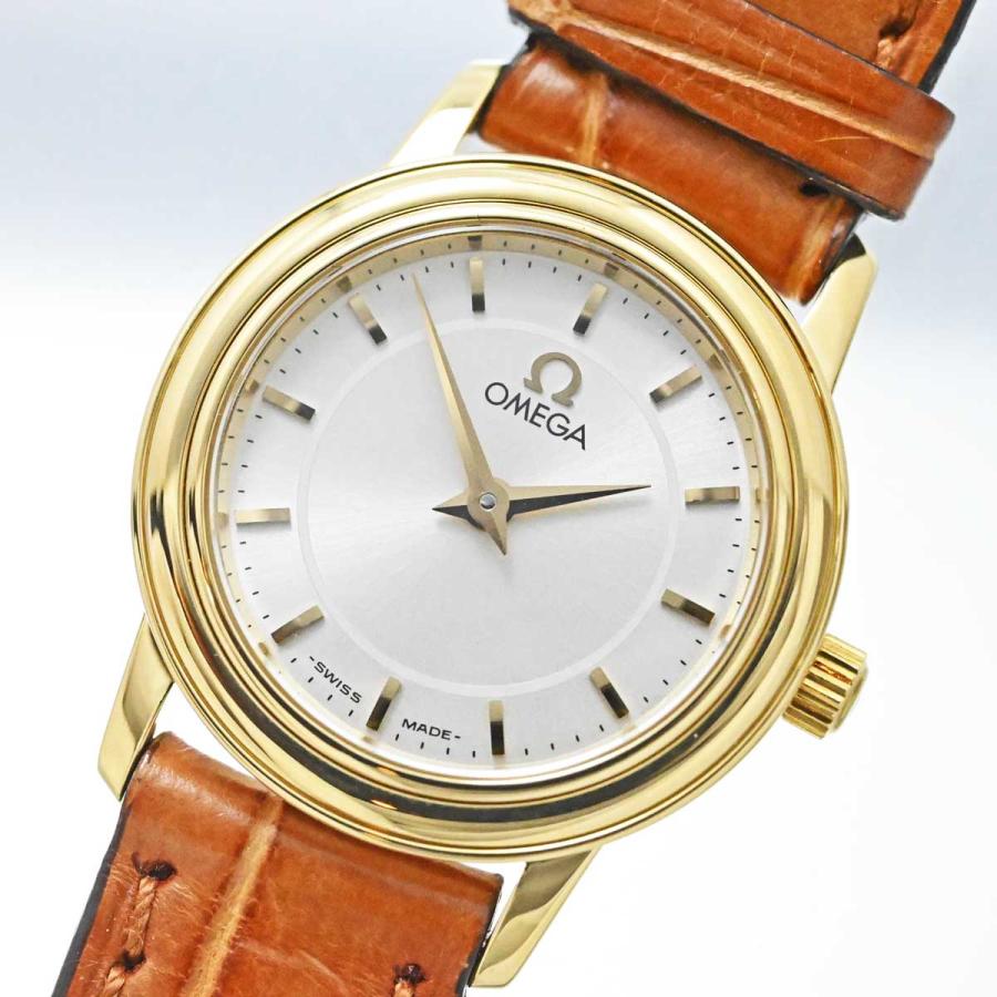 3230☆オメガ OMEGA デビル K18YG イエローゴールド クオーツ レディース : 3230 : rodoyamaka - 通販 - Yahoo!ショッピング