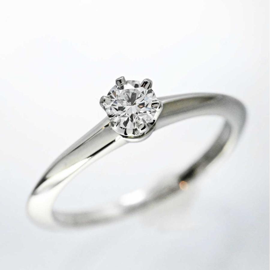 3236☆ティファニー TIFFANY PT950 プラチナ ダイヤ0.20ct ソリテールリング 一粒ダイヤ レディース : rodoyamaka - 通販 - Yahoo!ショッピング