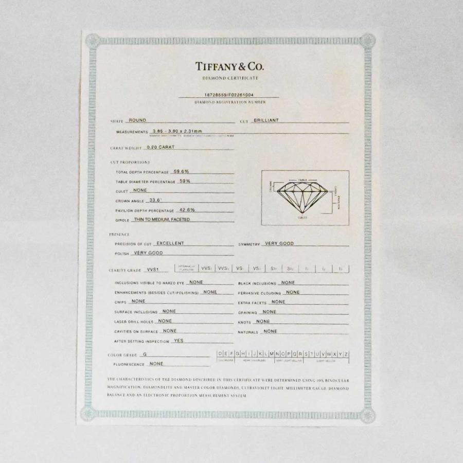 3236☆ティファニー TIFFANY PT950 プラチナ ダイヤ0.20ct ソリテールリング 一粒ダイヤ レディース : rodoyamaka - 通販 - Yahoo!ショッピング