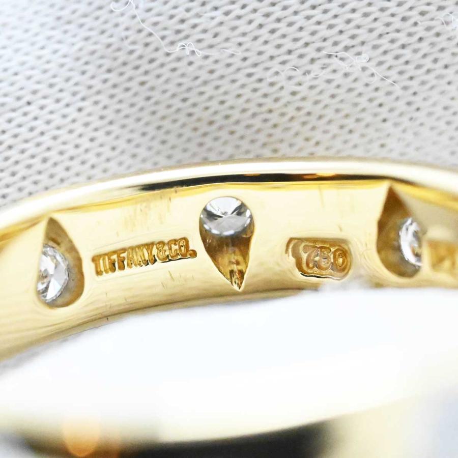 3238☆ティファニー TIFFANY 750YG イエローゴールド PT950 プラチナ ダイヤ ドッツリング 12.5号 : rodoyamaka - 通販 - Yahoo!ショッピング
