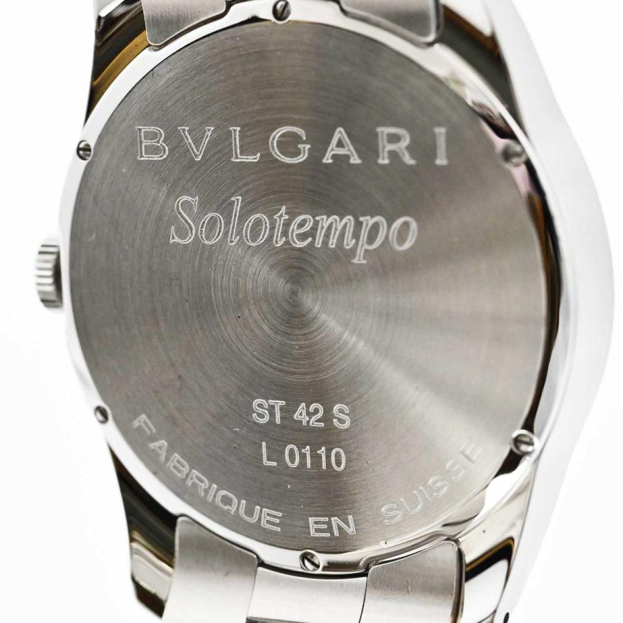 ブルガリ BVLGARI ソロテンポ ST42S クォーツ SS メンズ 3347 : rodoyamaka - 通販 - Yahoo!ショッピング