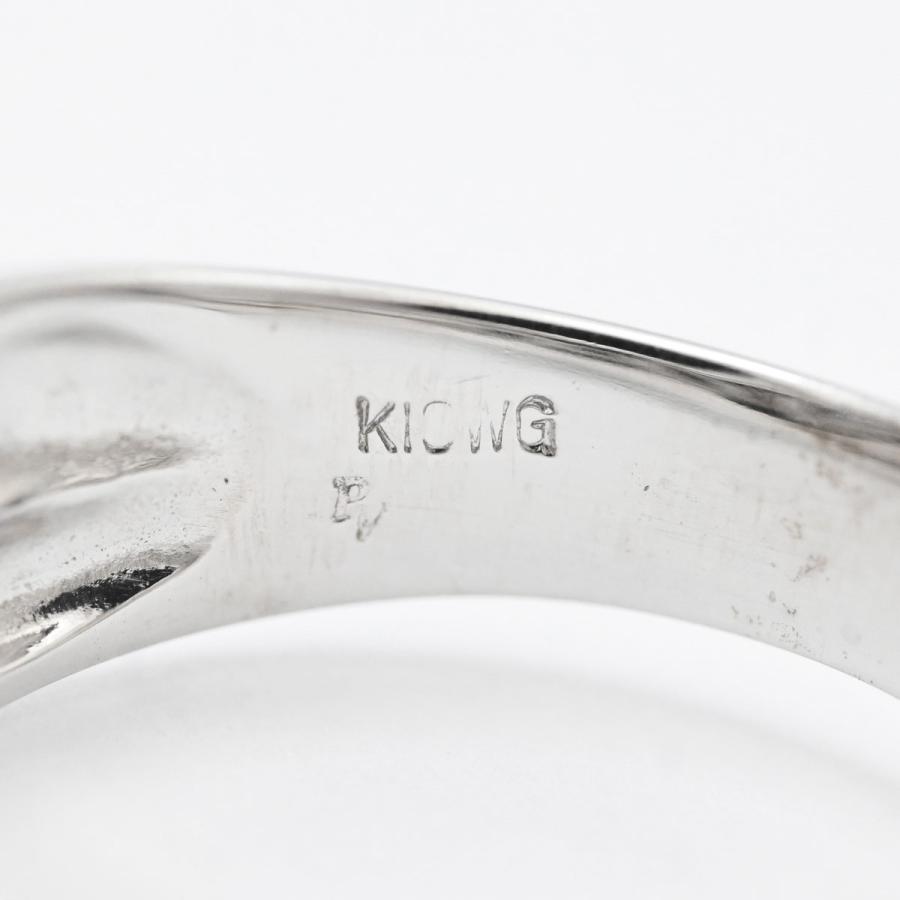 ポンテヴェキオ PONTE VECCHIO K18WG ホワイトゴールド ダイヤ0.29ct ブラックダイヤ0.21ct リング 8号 レディース 3398 : 3398 ...