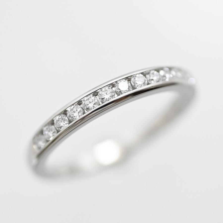 ティファニー TIFFANY & Co. PT950 ダイヤ ハーフエタニティ リング 9号 レディース 3503 : rodoyamaka - 通販 - Yahoo!ショッピング