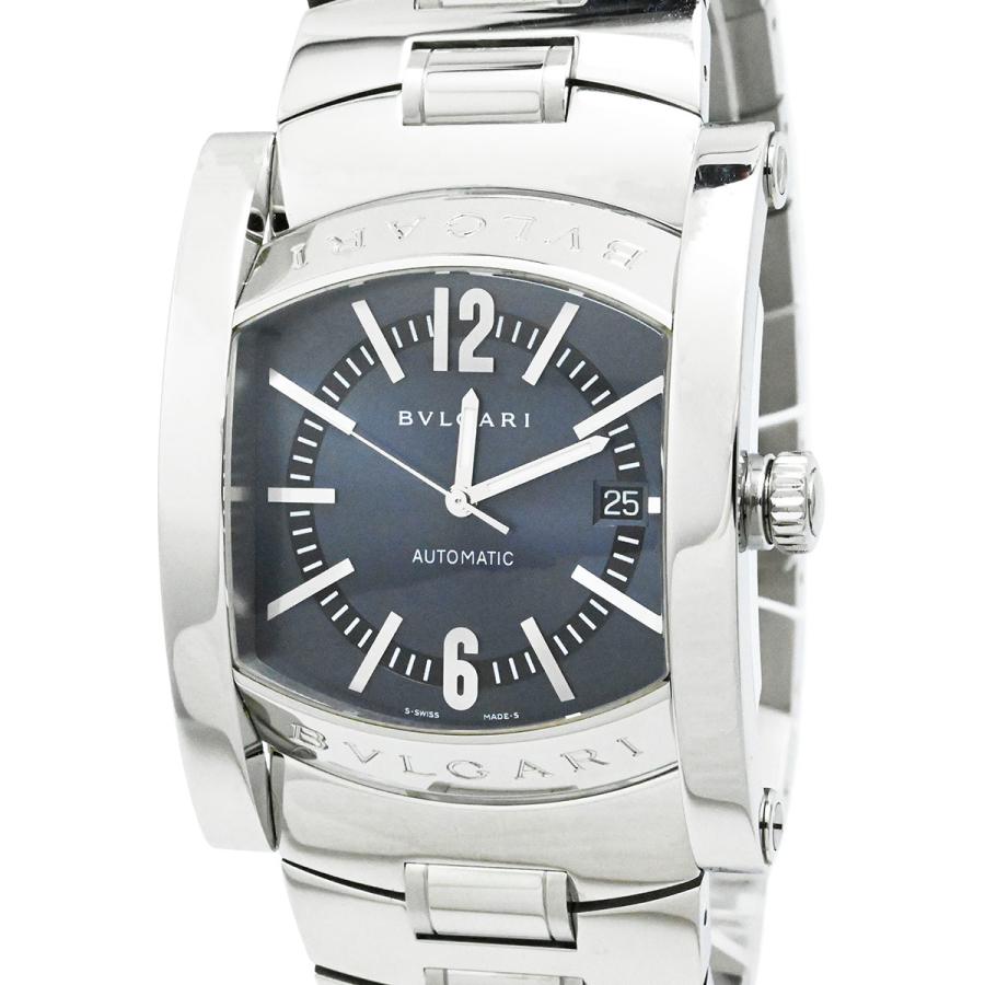 ブルガリ BVLGARI アショーマ AA48S オートマ 自動巻き SS 腕時計 ネイビー文字盤 メンズ 3716 : rodoyamaka - 通販 - Yahoo!ショッピング