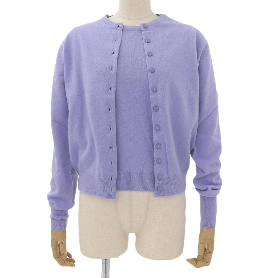 CHANEL（シャネル） アンサンブル ニット カーディガン カシミア ラベンダー 40 レディース 98C 4055 : rodoyamaka - 通販 - Yahoo!ショッピング