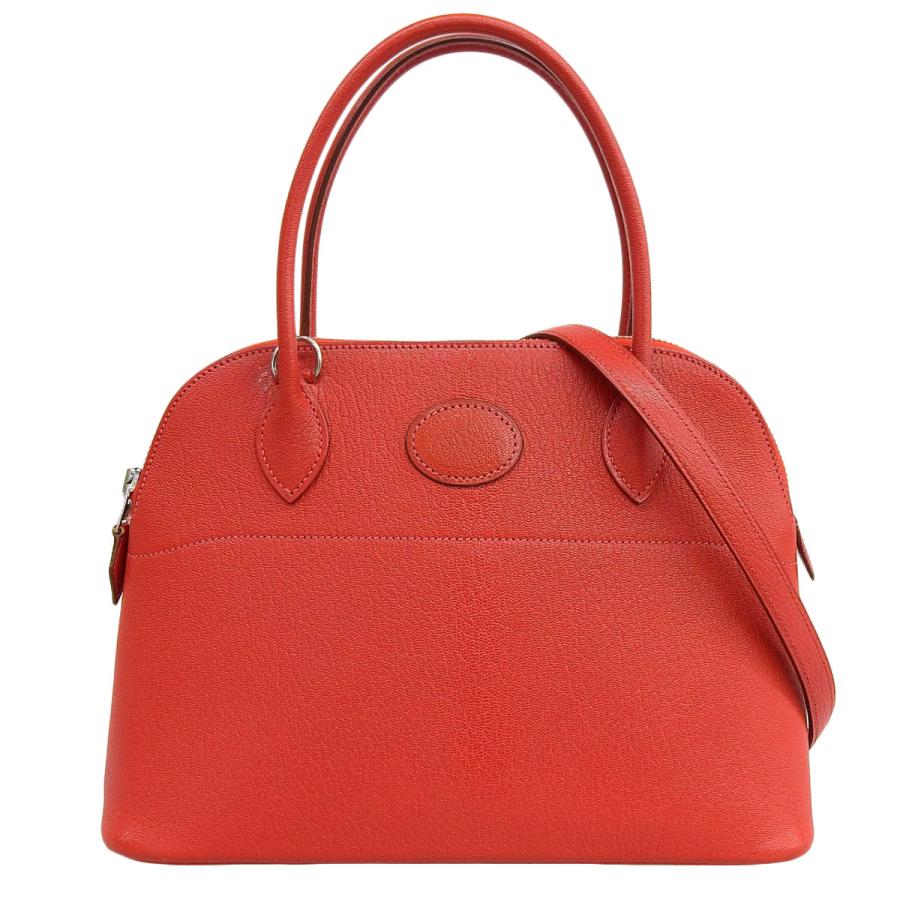 エルメス HERMES ボリード27 2WAY ハンドバッグ シェーブル ルージュヴィフ レディース H刻印 2004年 4069 :4069:rodoyamaka - 通販 - Yahoo ...