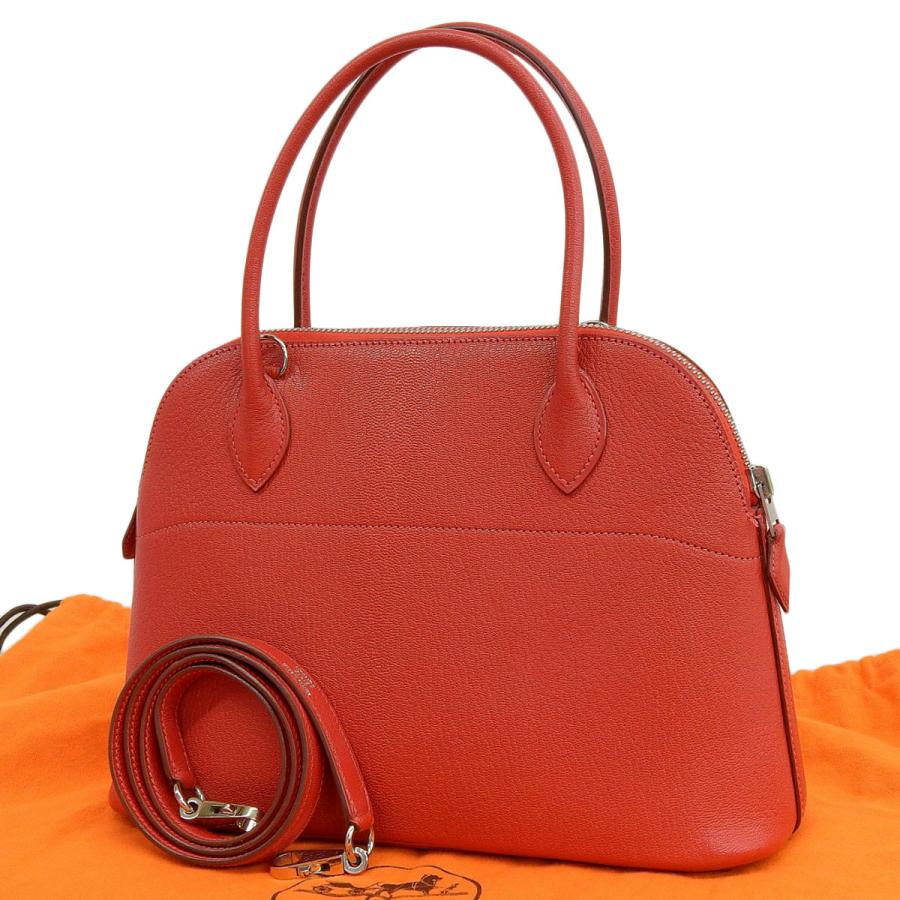 エルメス HERMES ボリード27 2WAY ハンドバッグ シェーブル ルージュヴィフ レディース H刻印 2004年 4069 :4069:rodoyamaka - 通販 - Yahoo ...