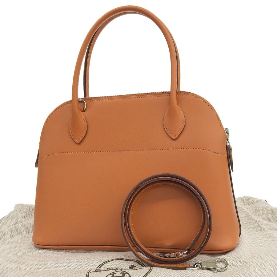 ボリード エルメス HERMES ボリード27 ハンドバッグ 2WAY ヴォーシャモニー オレンジ レディース I刻印 2005年 4109 : rodoyamaka - 通販 - Yahoo ...