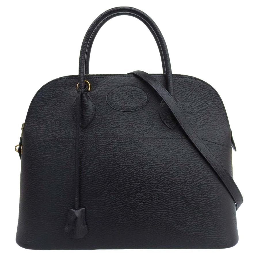 エルメス HERMES ボリード35 2way ショルダーバッグ ハンドバッグ 型押しレザー ブラック レディース E 刻印 2001 4469 : 4469 : rodoyamaka ...