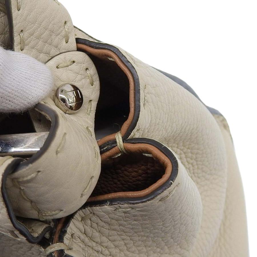 フェンディ FENDI ピーカブー ミディアム セレリア 2way ショルダーバッグ ハンドバッグ レザー オフホワイト レディース 4471 : 4471 : rodoyamaka - 通販 ...