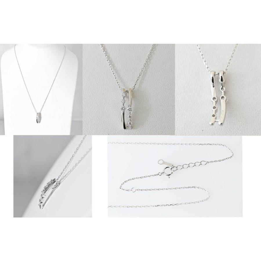 7587☆タサキ TASAKI K18WG ダイヤ0.15ct ホワイトゴールド ネックレス レディース : rodoyamaka - 通販 - Yahoo!ショッピング