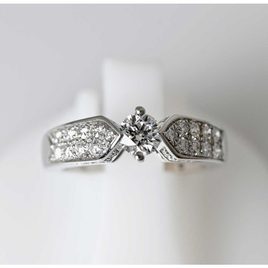 7734☆ショーメ CHAUMET PT950 ダイヤ0.26ct プラチナ プリュムリング 47号 : rodoyamaka - 通販 - Yahoo!ショッピング