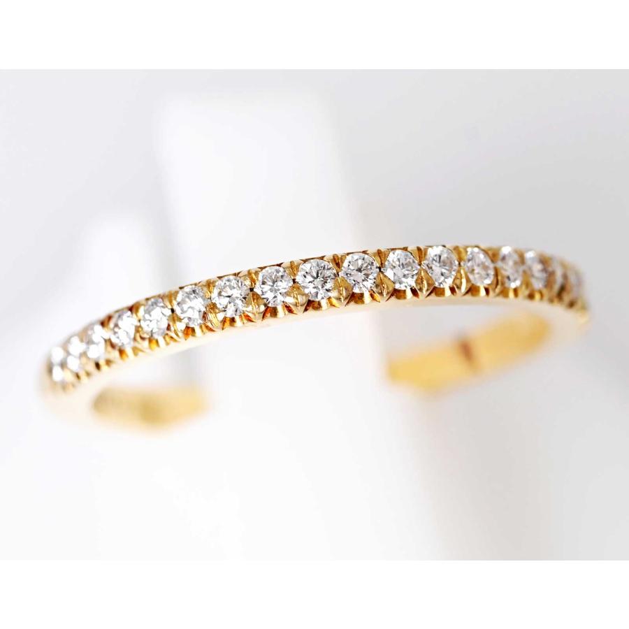 7761☆ティファニー TIFFANY 750YG イエローゴールド ソレスト バンド ハーフダイヤ エタニティ リング 12号 : rodoyamaka - 通販 - Yahoo!ショッピング