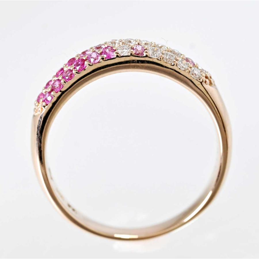 7849☆ポンテヴェキオ K18PG ピンクゴールド ピンクサファイア0.28ct ダイヤ0.16ct リング 11号 : rodoyamaka - 通販 - Yahoo!ショッピング
