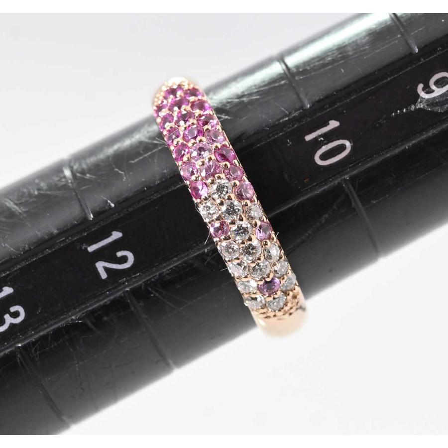 7849☆ポンテヴェキオ K18PG ピンクゴールド ピンクサファイア0.28ct ダイヤ0.16ct リング 11号 : rodoyamaka - 通販 - Yahoo!ショッピング
