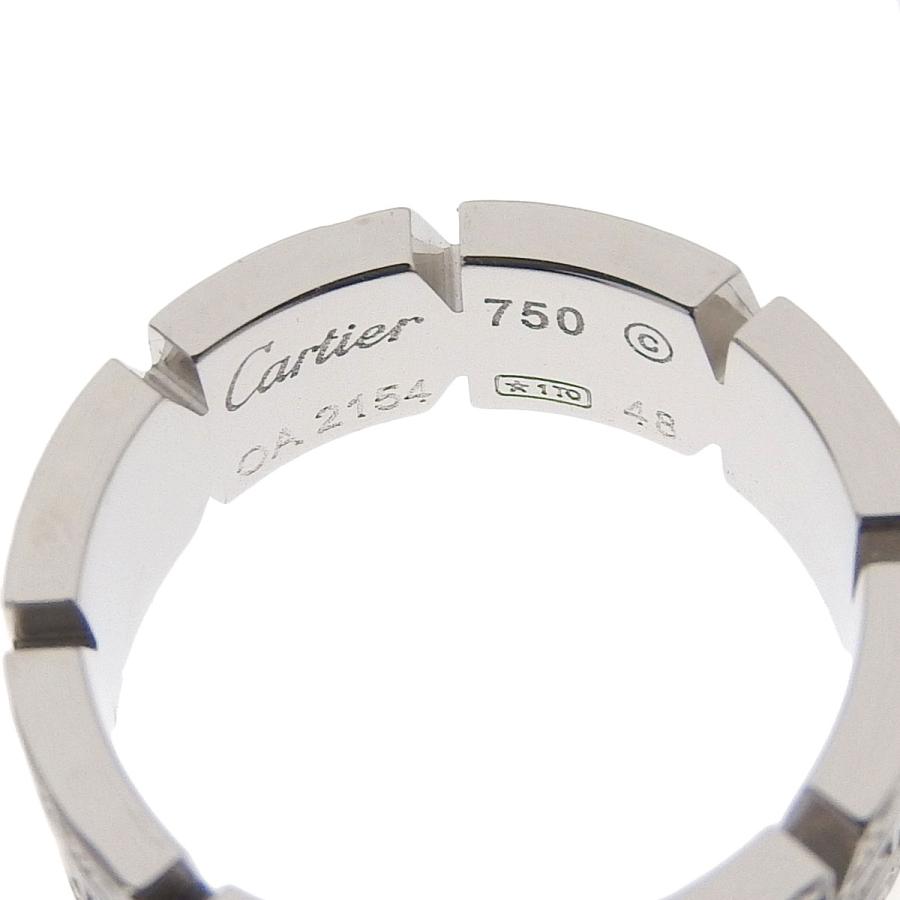 カルティエ Cartier タンクフランセーズ リング 指輪 K18 750WG フルダイヤモンド #48 8.5号 レディース 8244 : rodoyamaka - 通販 - Yahoo ...